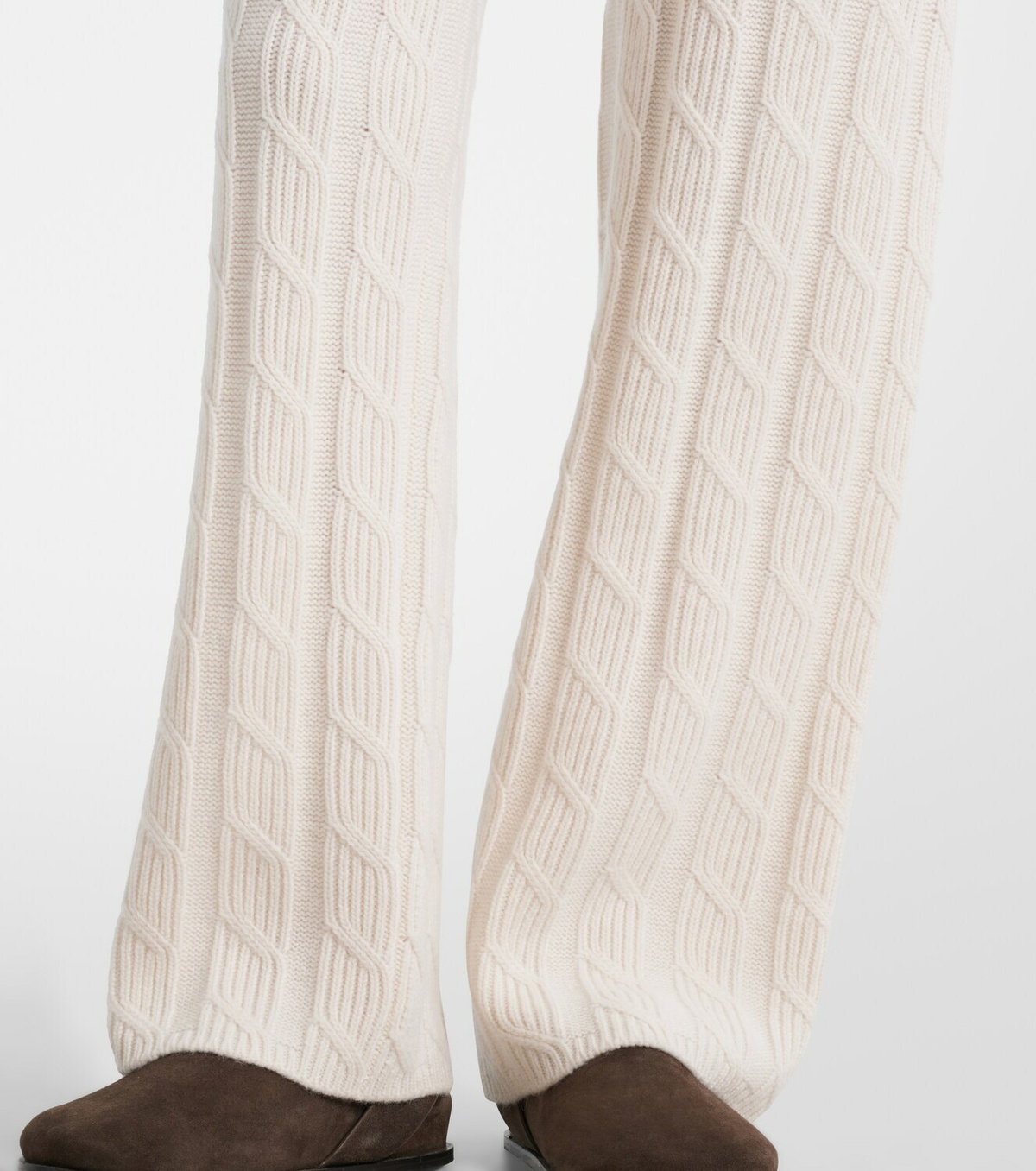Lisa Yang Ebba low-rise cashmere wide-leg pants Lisa Yang