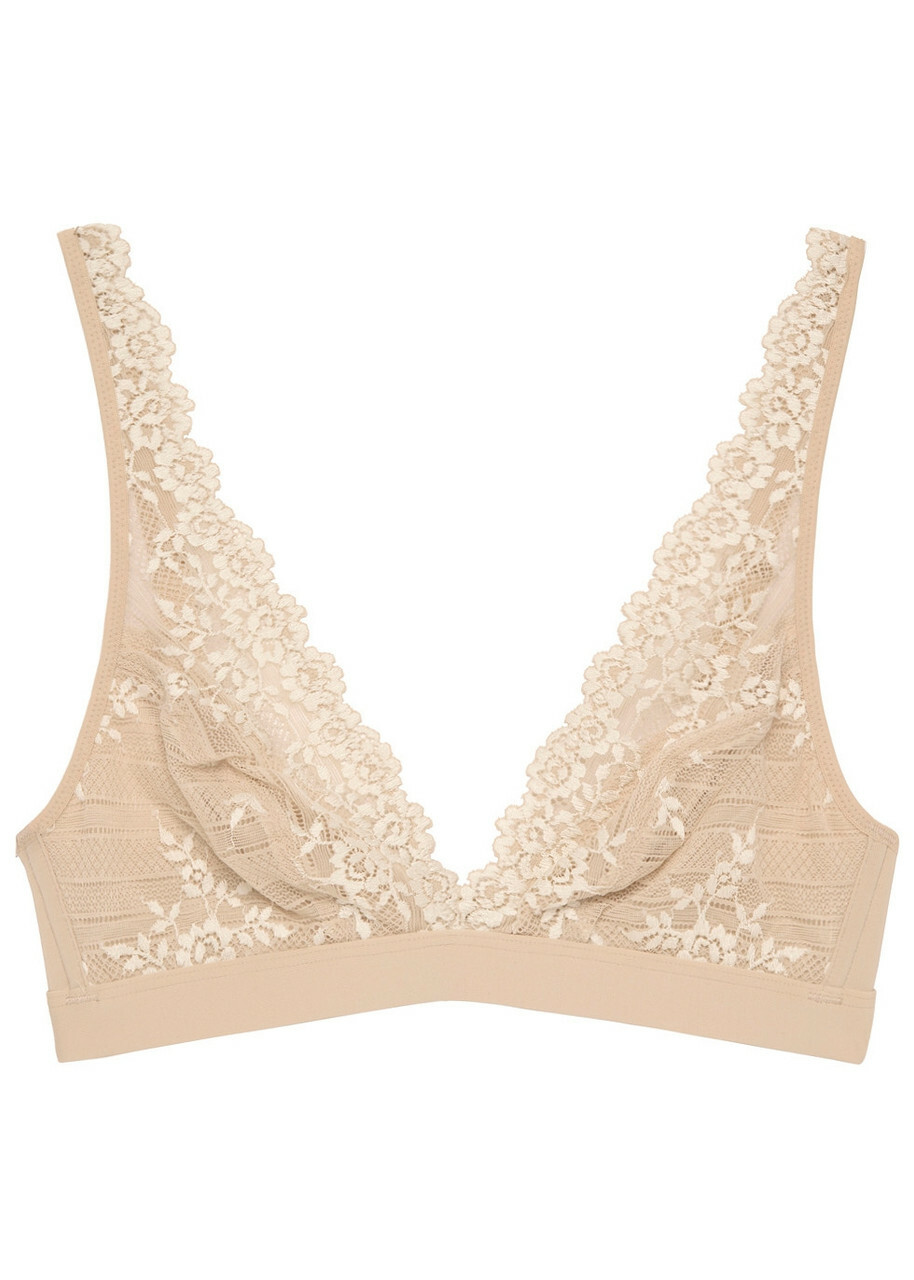 Wacoal Embrace Lace Soft-cup bra Nude Wacoal