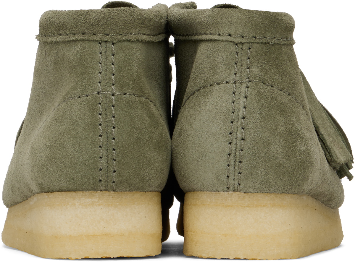 Clarks Originals Green Wallabee Boots Clarks Originals