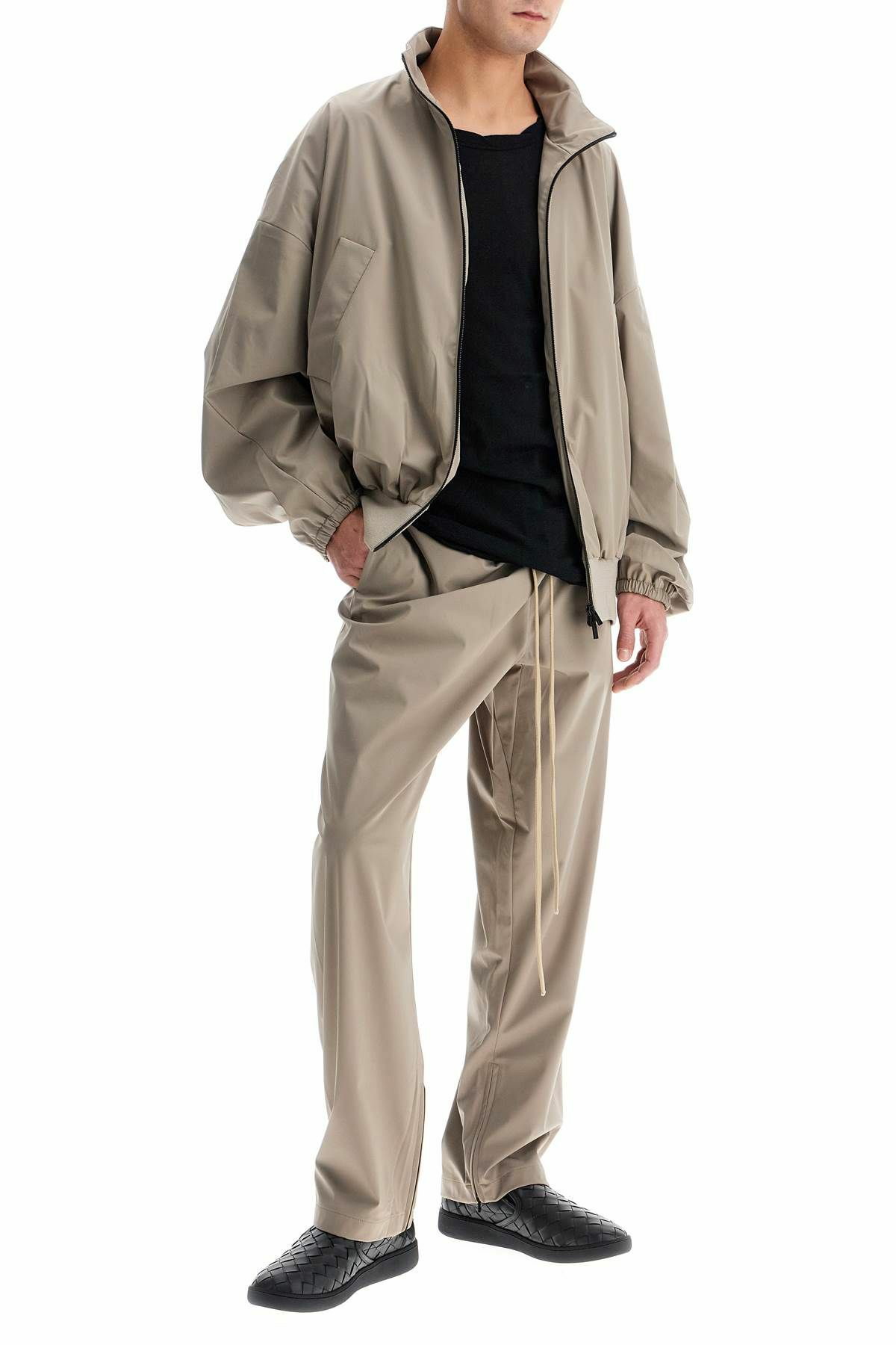 FEAR OF GOD high-necked vented track jacket with Neutro Fear Of God