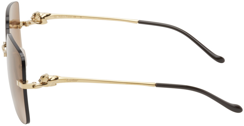 Cartier Gold Panther Sunglasses Cartier