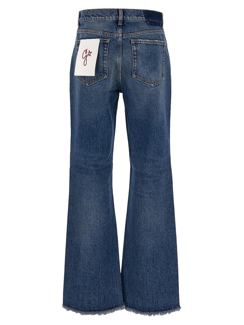 Golden Goose New Cropped Flare Jeans Golden Goose Deluxe Brand