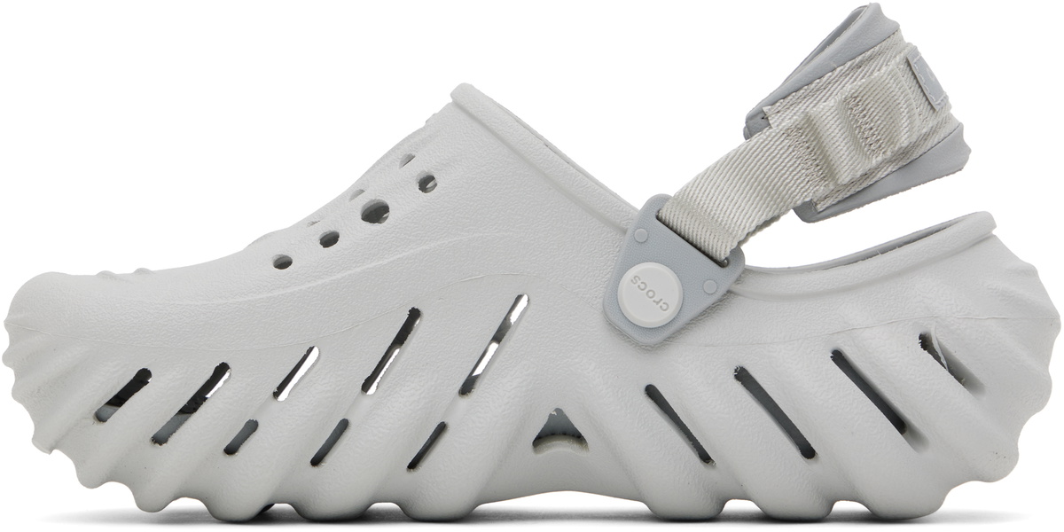 Crocs Gray Echo Clogs Crocs