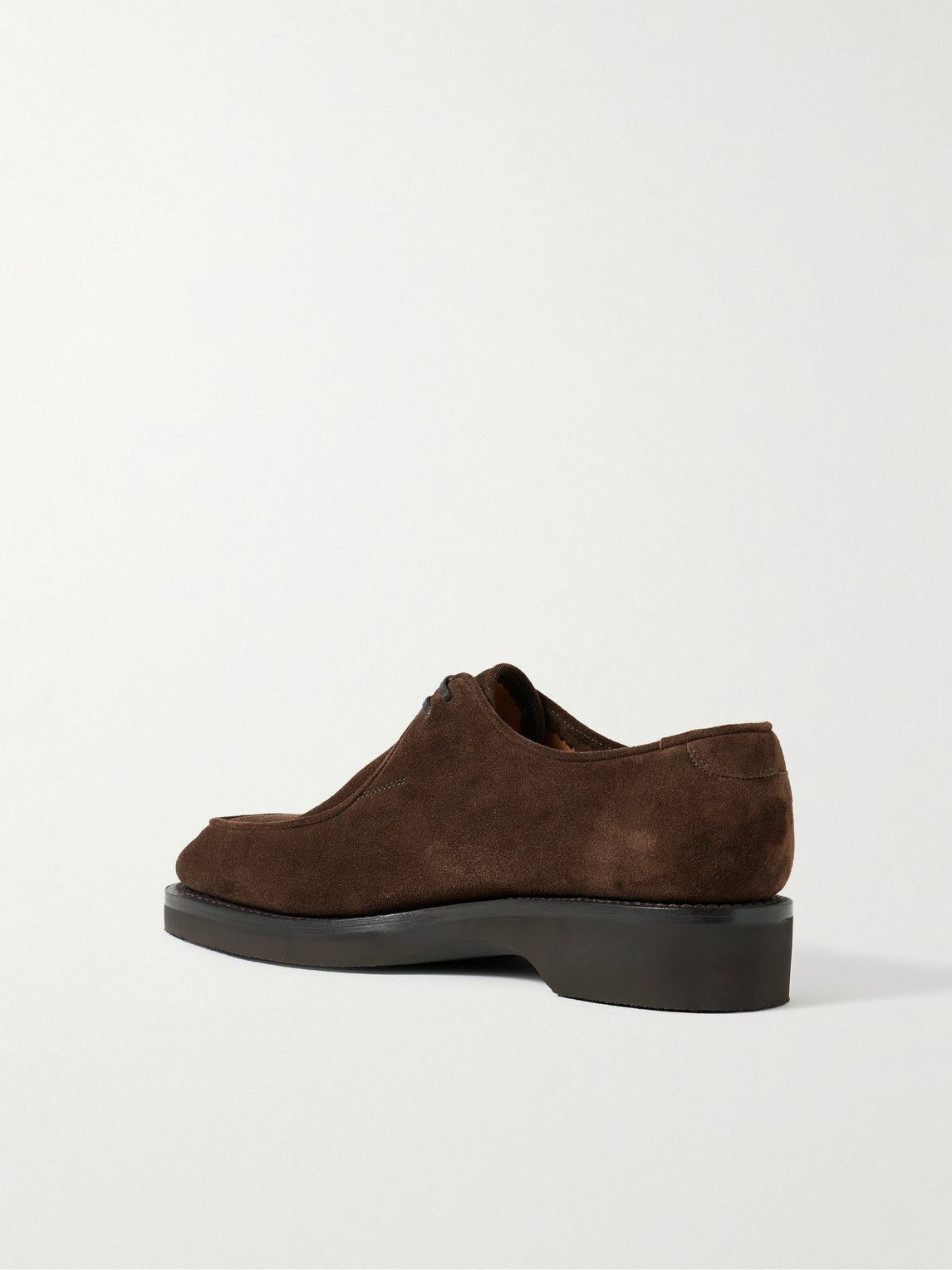 John Lobb - Ted Suede Derby Shoes - Brown John Lobb