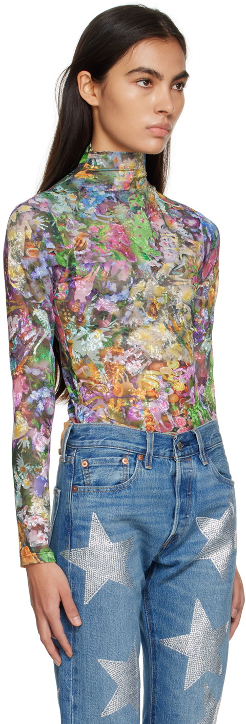 Collina Strada Multicolor Cardio Nova Turtleneck Collina Strada