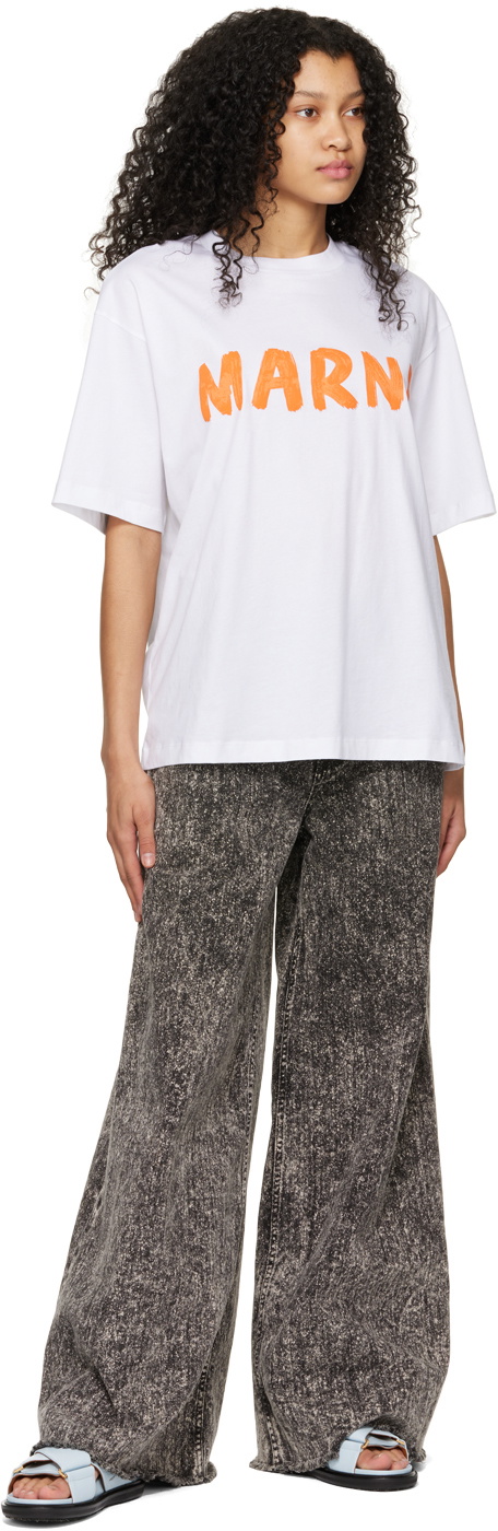 Marni Blue Fussbett Sandals Marni