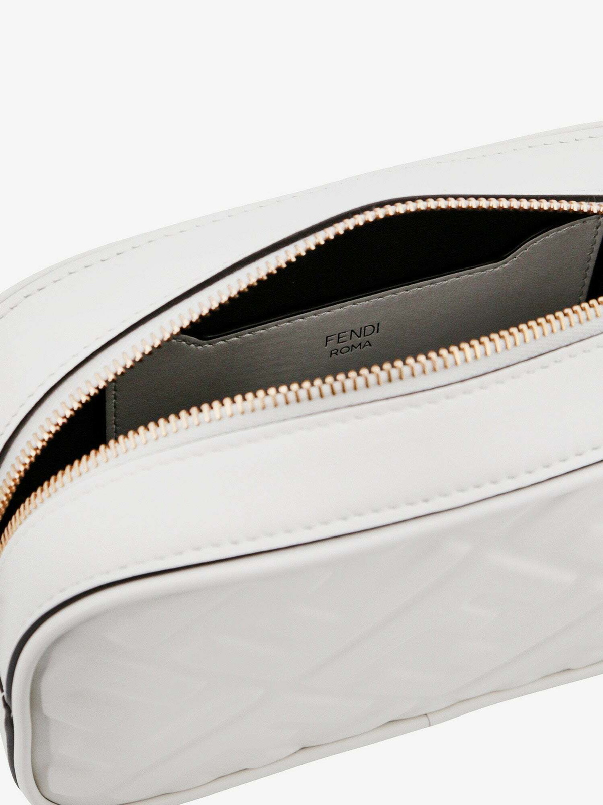 Fendi Camera Case White Womens Fendi