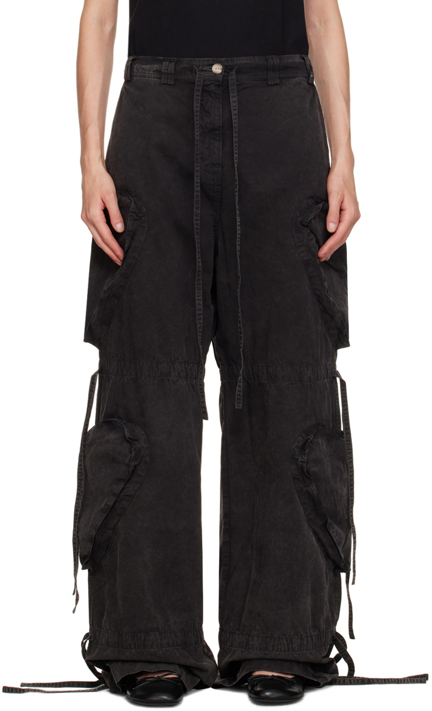 ABRA SSENSE Exclusive Black Trousers ABRA