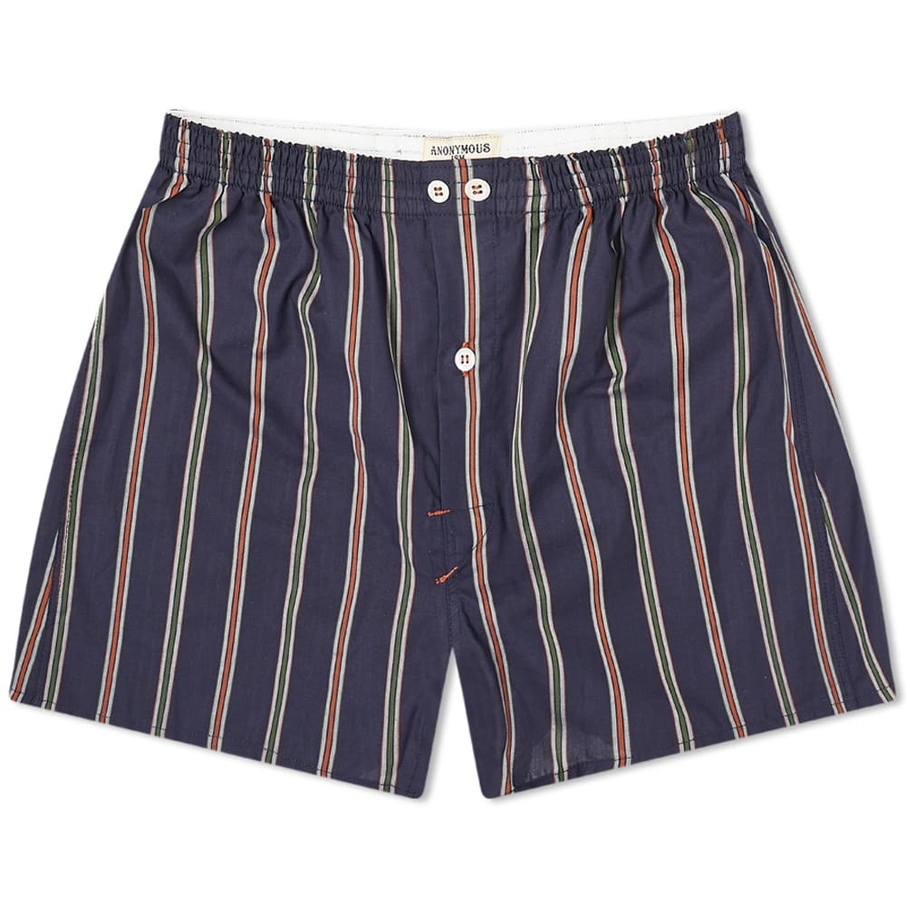 Anonymous Ism Stripe Boxer Short Anonymous Ism