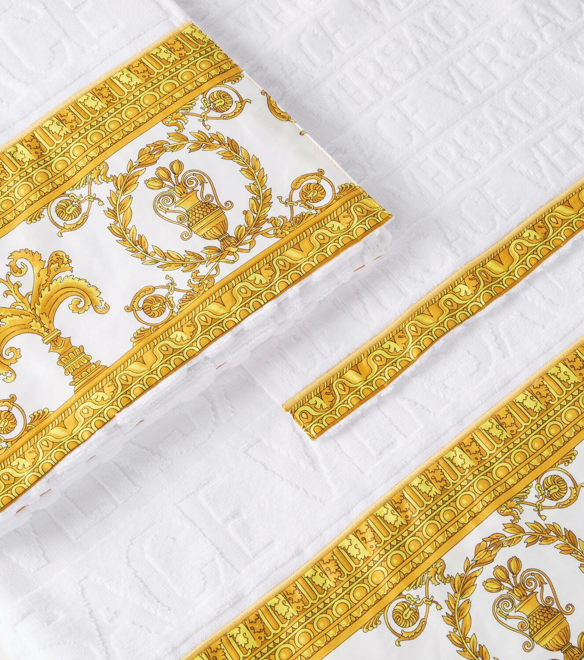 Versace Home Set of 5 cotton terry towels Versace