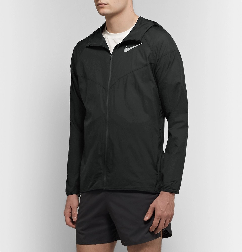 Nike Running - Windrunner Shell Hooded Jacket - Black Nike Running