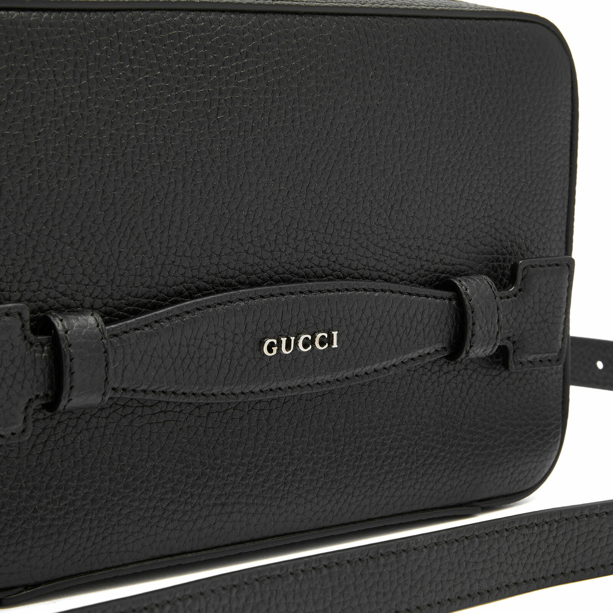 Gucci Men's Logo Camera Bag in Black Gucci