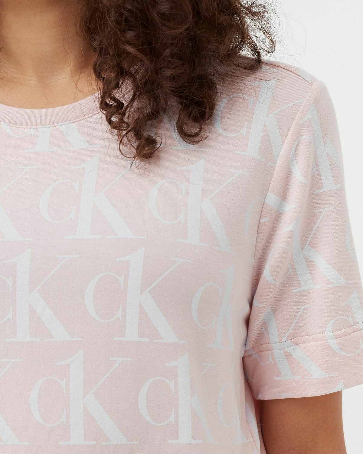 Calvin Klein Underwear S/S Crew Neck Pink Sleep & Loungewear Calvin ...