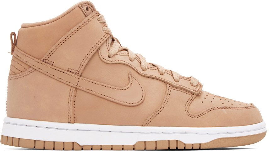 Nike Beige Dunk Premium Sneakers Nike