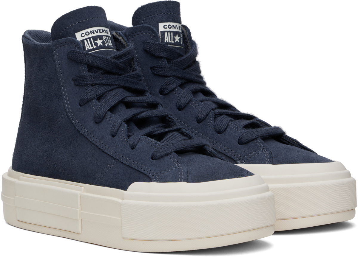 Converse Blue Chuck Taylor All Star Cruise Suede High Top Sneakers Converse