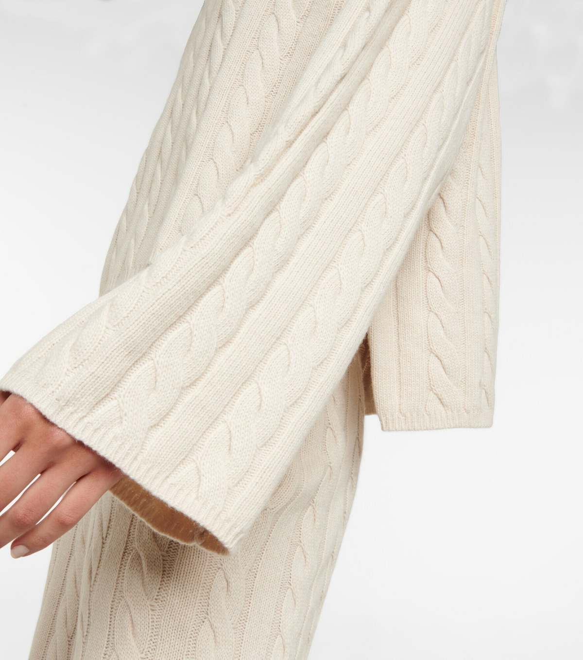 Joseph - Cable-knit polo sweater Joseph