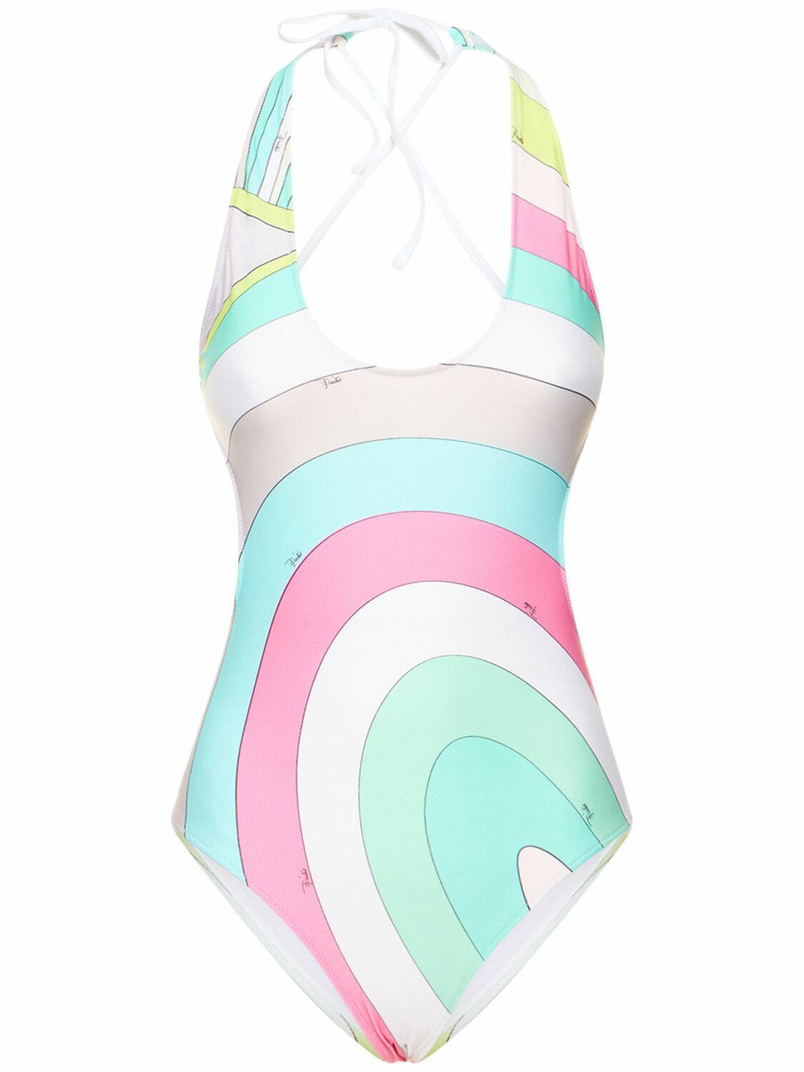 PUCCI Iride Printed Lycra One Piece Swimsuit Emilio Pucci
