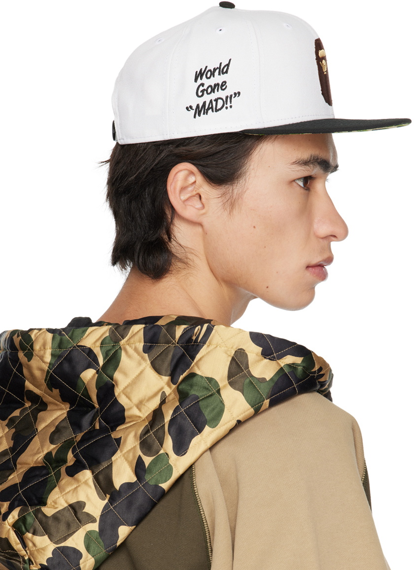 BAPE White & Black New Era Edition 9Fifty Ape Cap A Bathing Ape