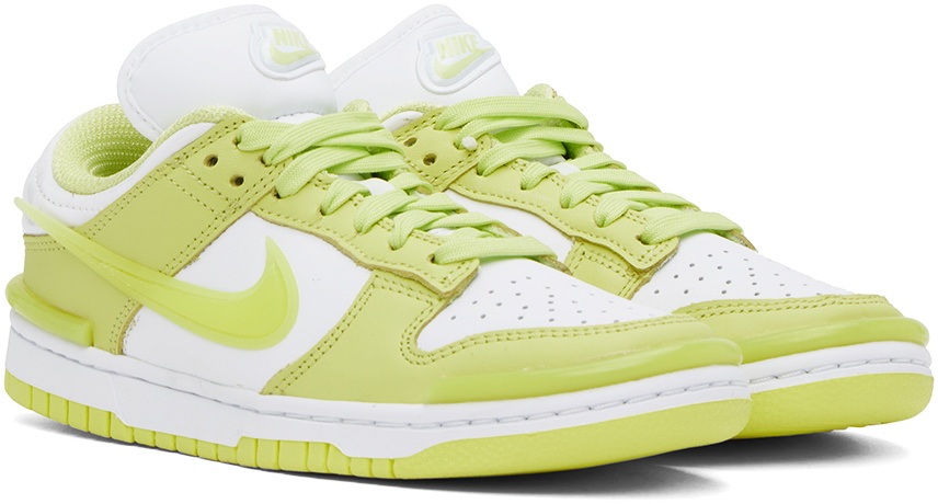 Nike Green & White Dunk Low Twist Sneakers Nike