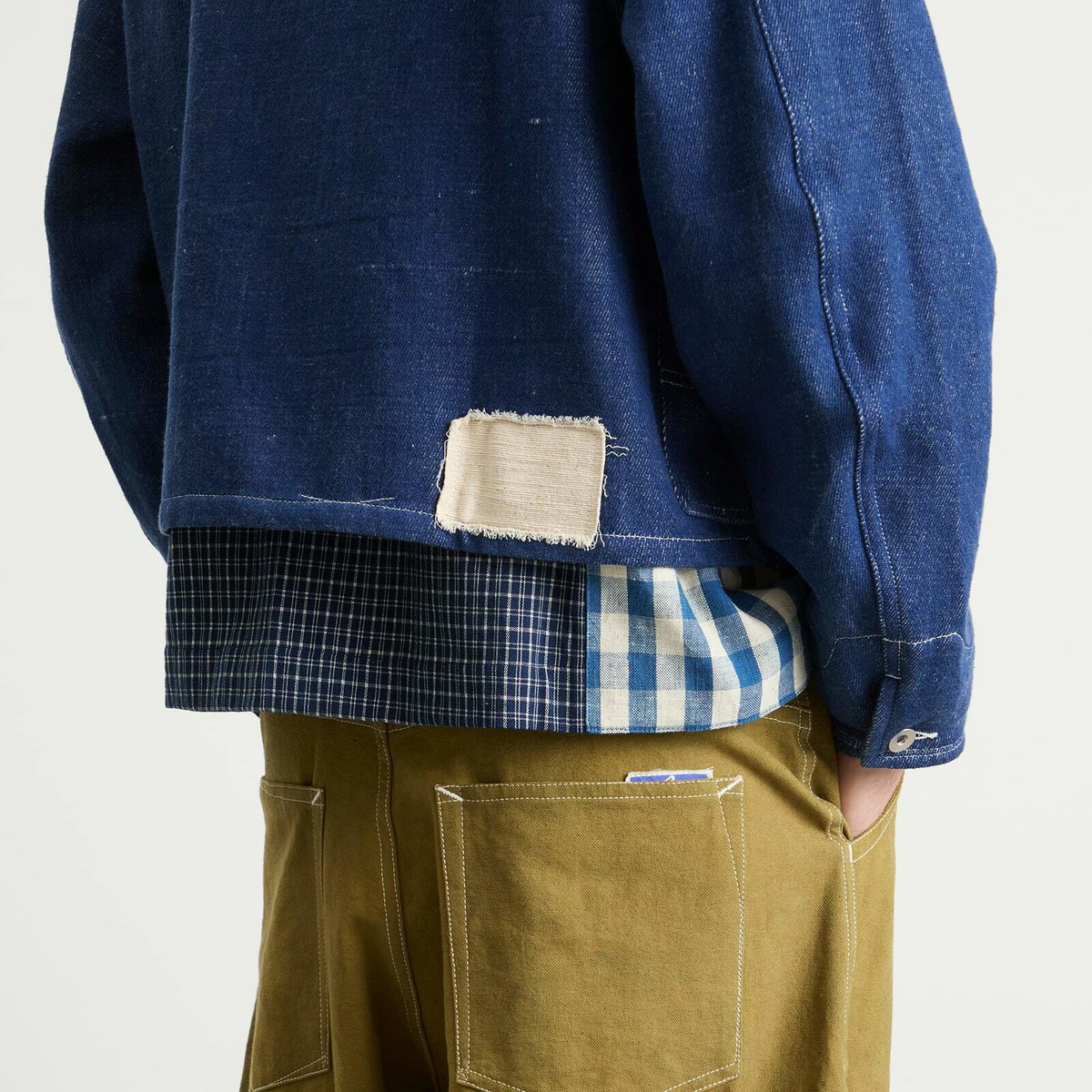 Story mfg. Men's Lush Pants in Olive Wonky-Wear Story Mfg.
