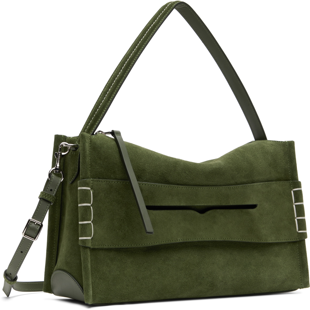 JW Anderson Green Medium Loafer Bag JW Anderson