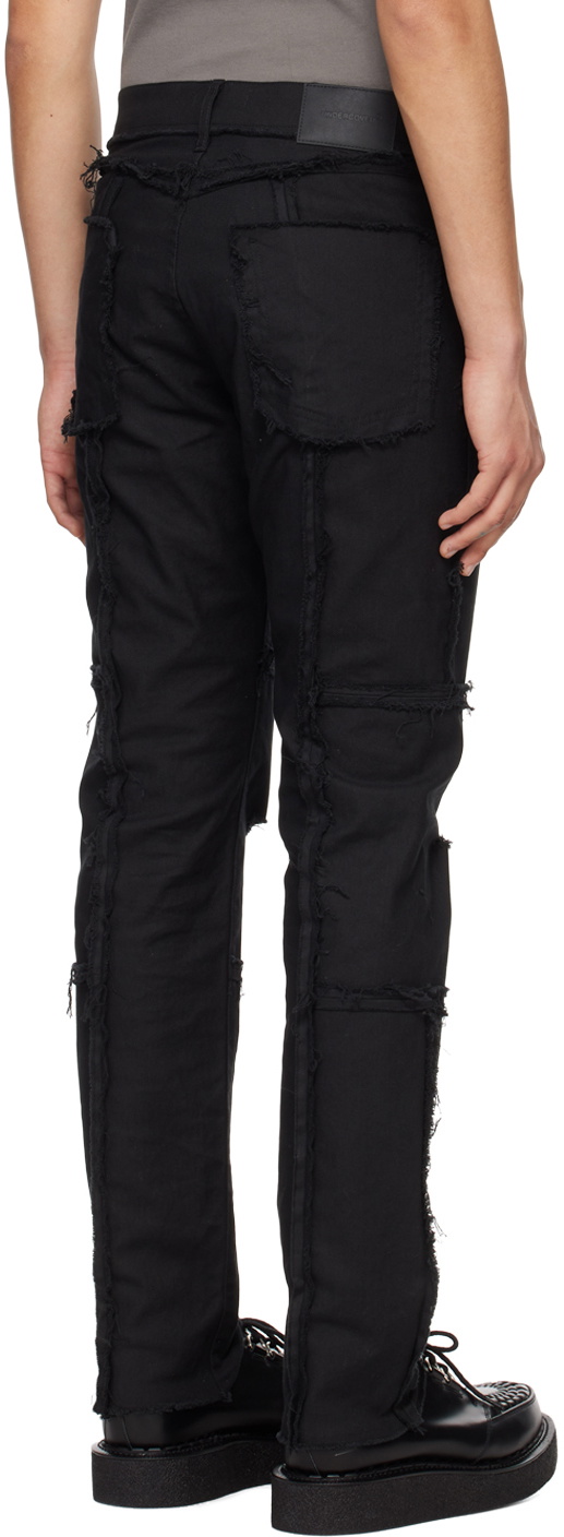UNDERCOVER Black Raw Edge Jeans Undercover