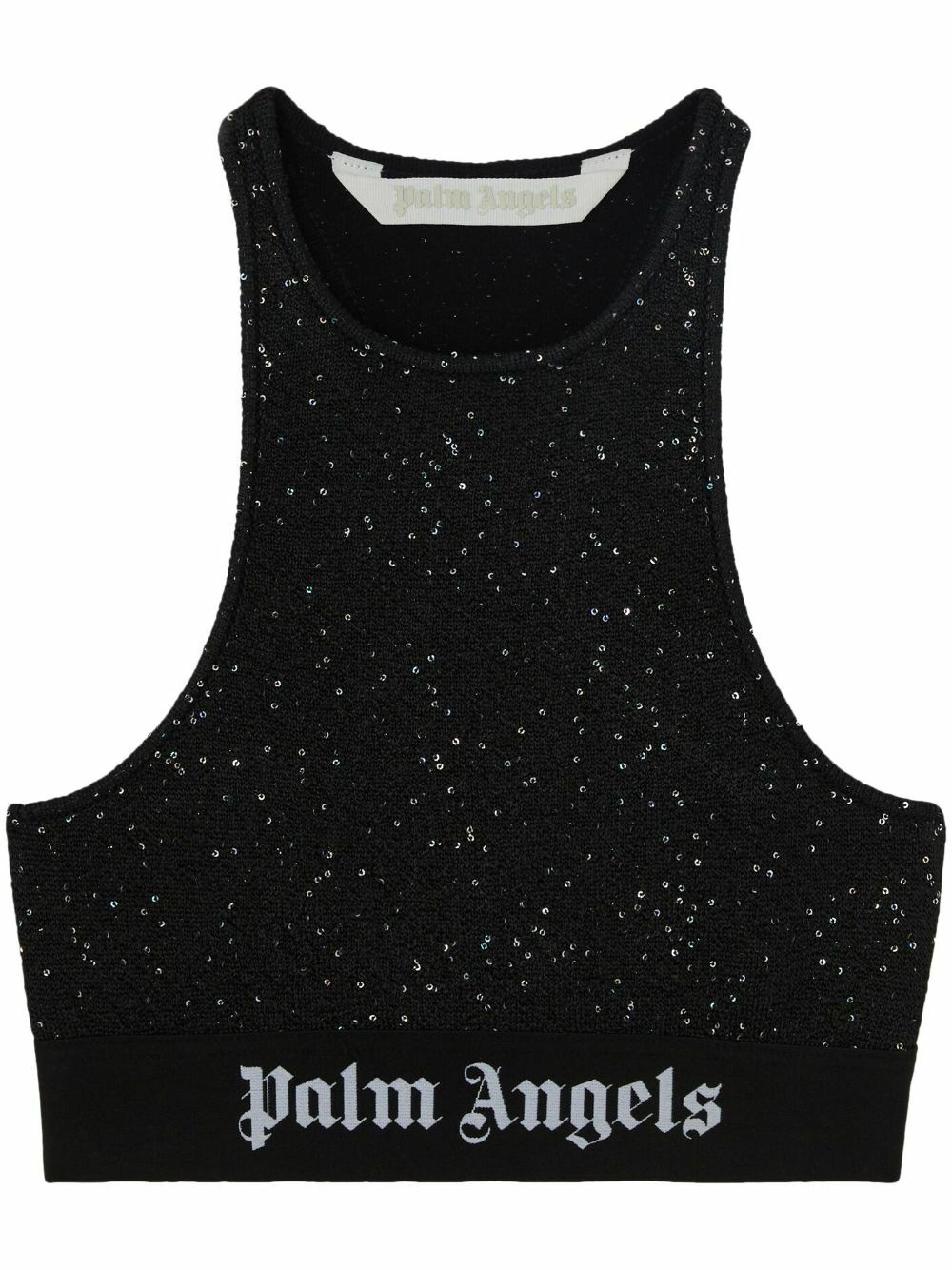 PALM ANGELS - Logo Crop Top Palm Angels