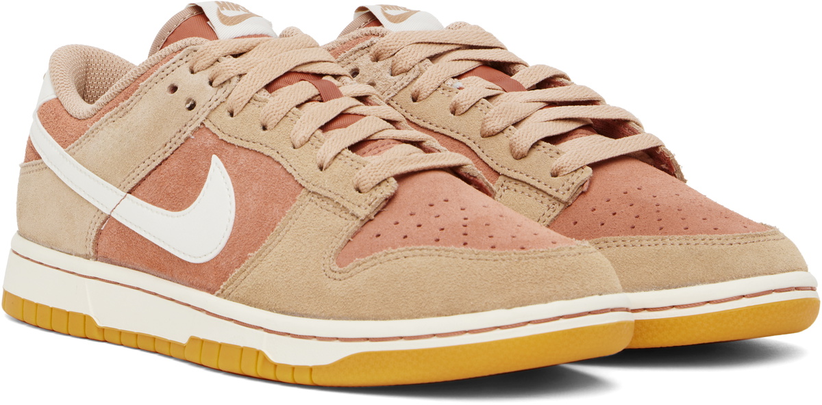 Nike Pink & Brown Dunk Low Retro SE Sneakers Nike