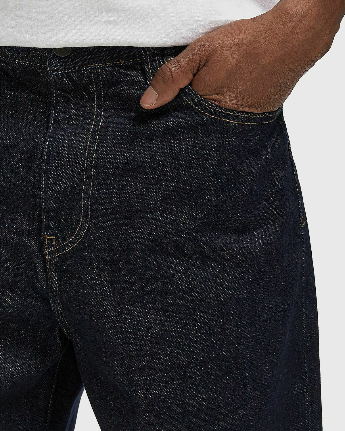 Carhartt WIP Aaron Pant Blue Mens Jeans Carhartt WIP