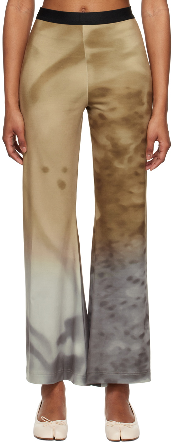 ELLISS Gray Eyes Open Trousers ELLIS