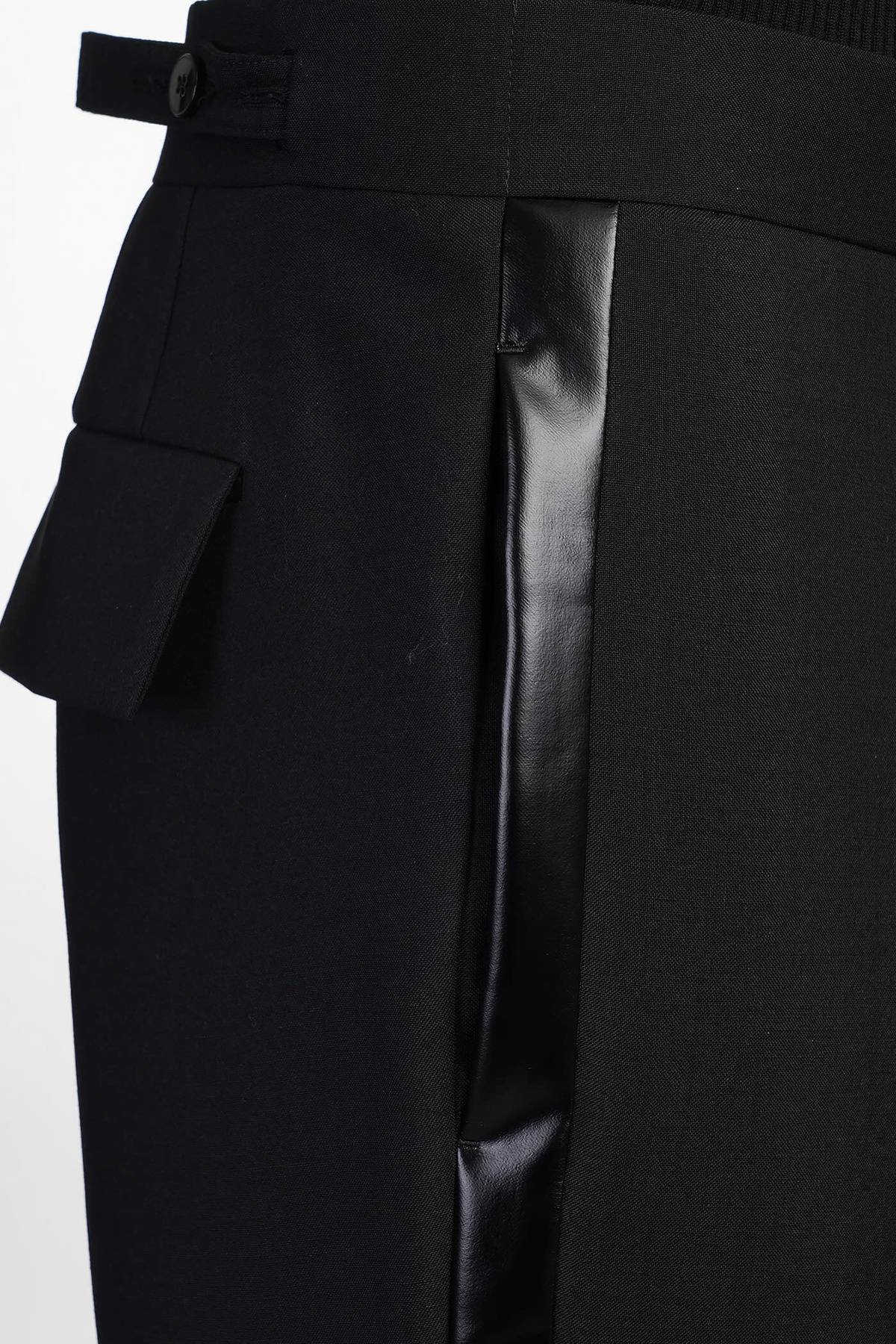 Sapio N 7 Pants In Black Wool SAPIO
