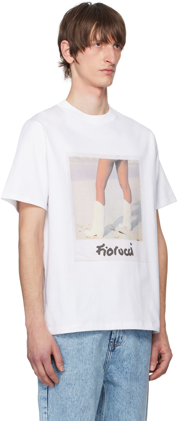 Fiorucci White Legs Polaroid T-Shirt Fiorucci