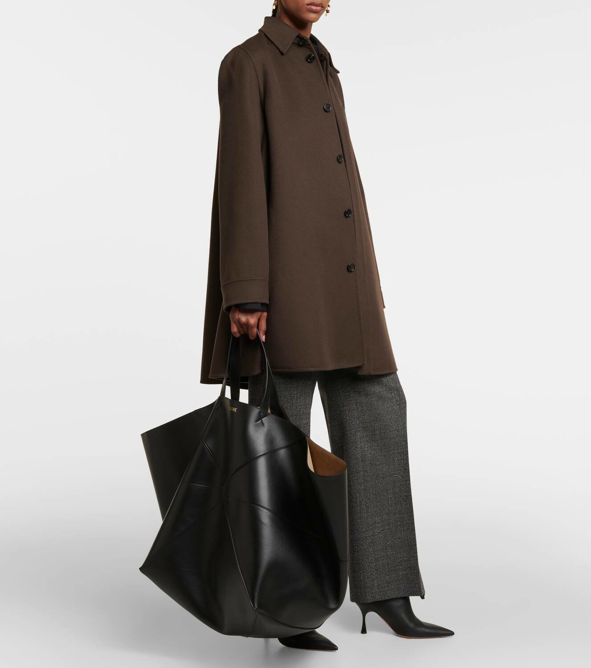 Loewe Puzzle Fold XXL leather tote bag Loewe