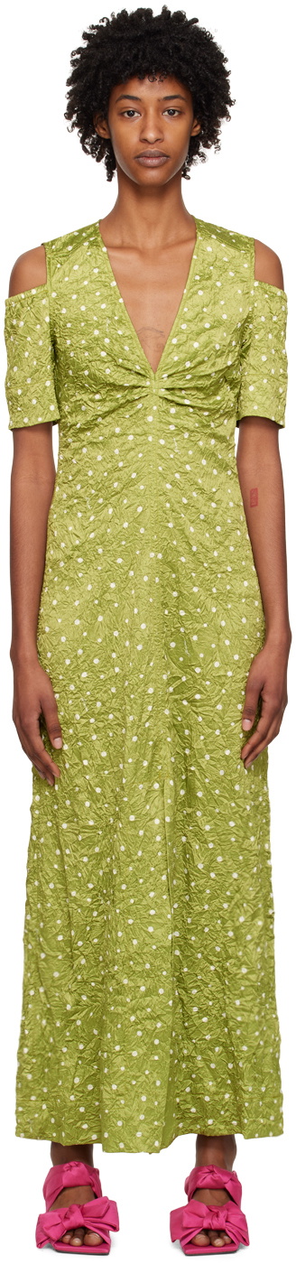 Take A Look About Ganni Dress Polka Dot