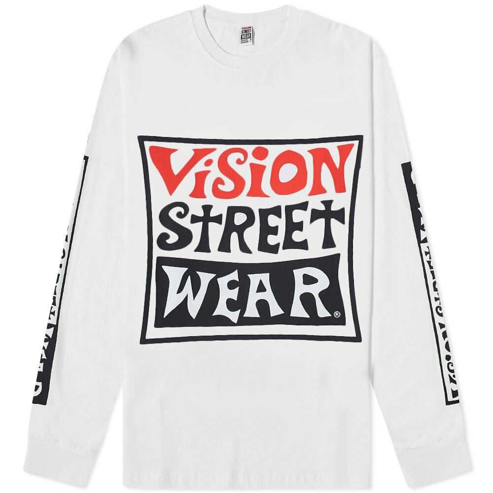 Vision Streetwear Long Sleeve Wavey OG Logo Tee Vision Streetwear
