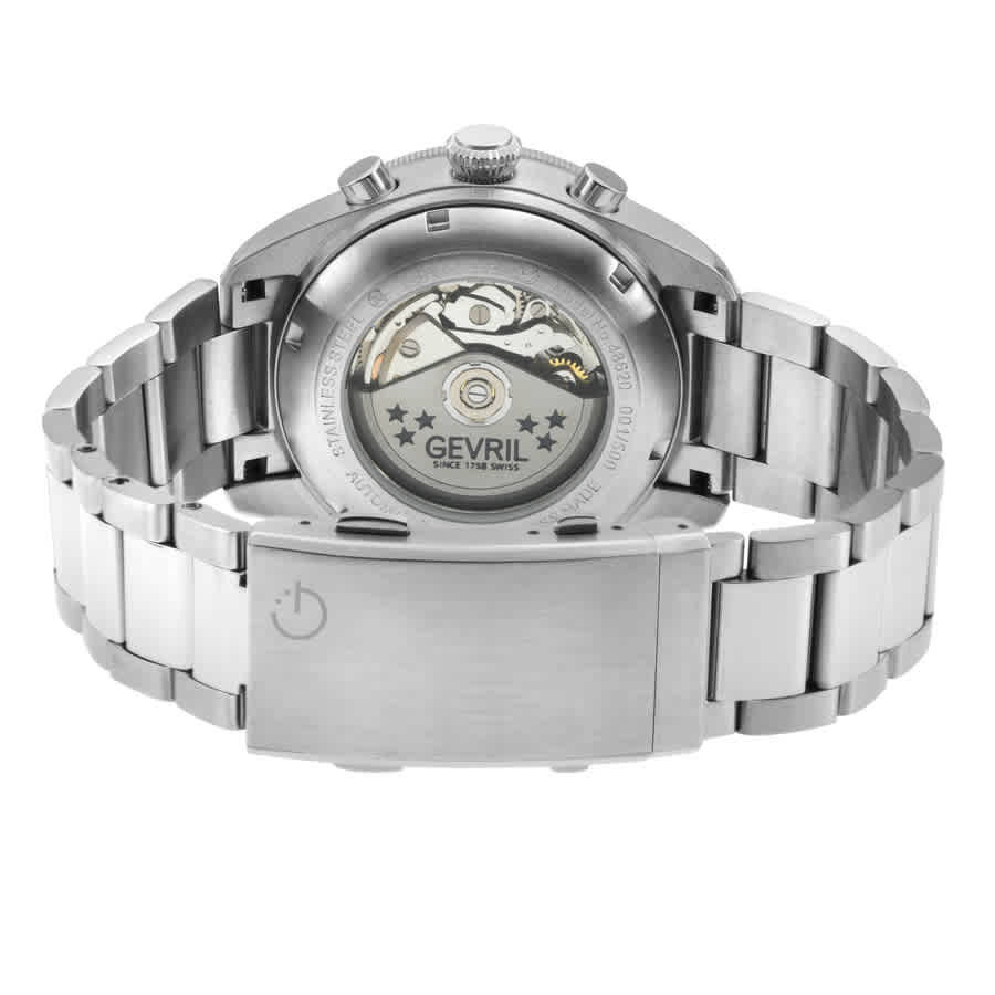 Gevril Yorkville Chronograph Automatic Blue Dial Mens Watch 48621B Gevril