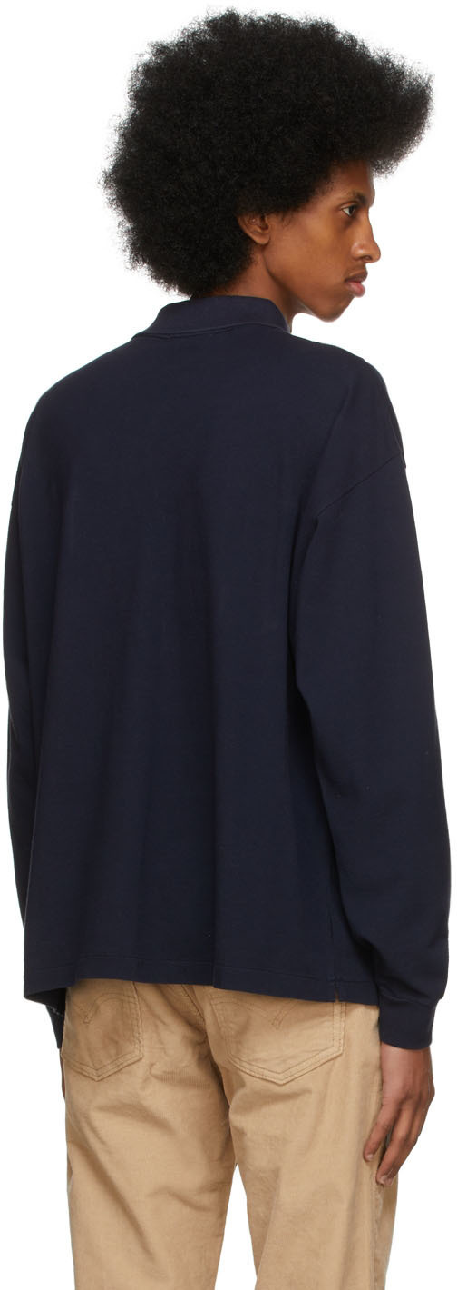 YMC Navy Frat Polo YMC