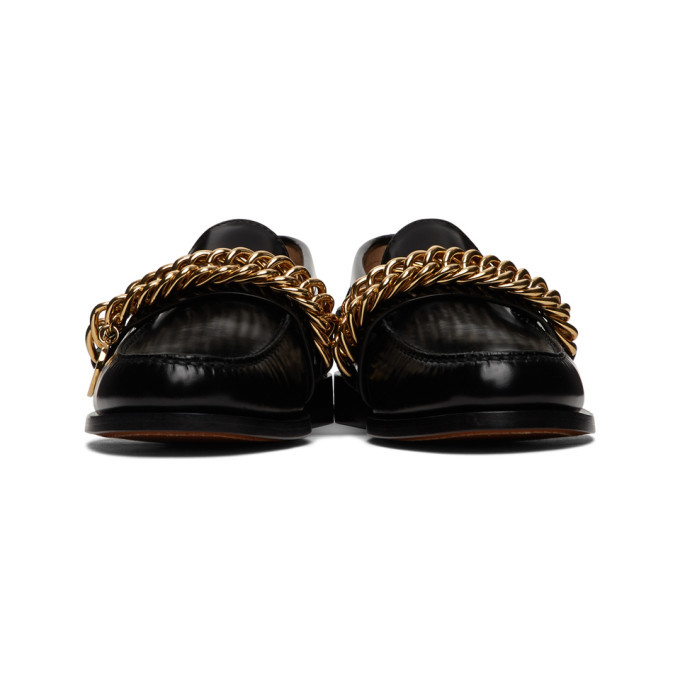 Givenchy Black Chain Loafers Givenchy