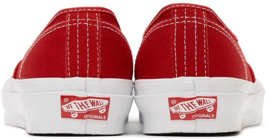 Vans Red OG Authentic LX Sneakers Vans
