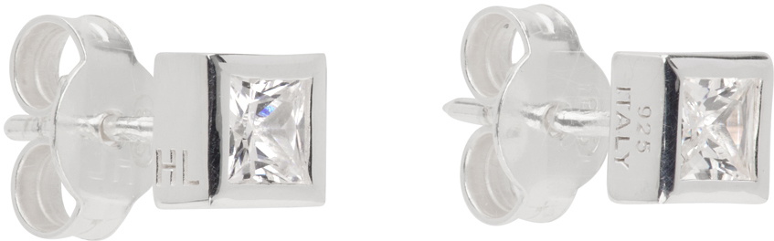 Hatton Labs Silver Stone Stud Earrings Hatton Labs