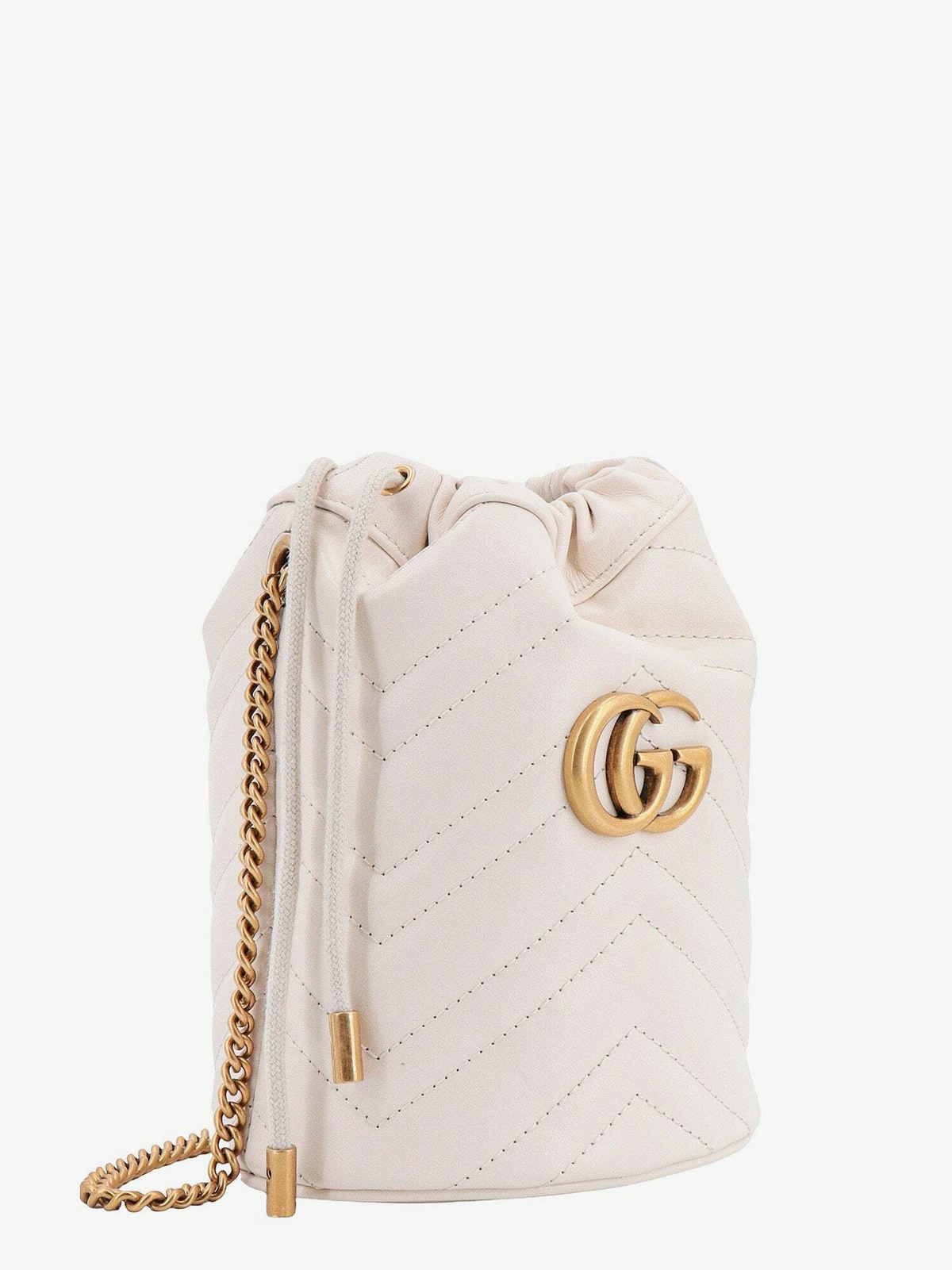Gucci Gg Marmont White Womens Gucci