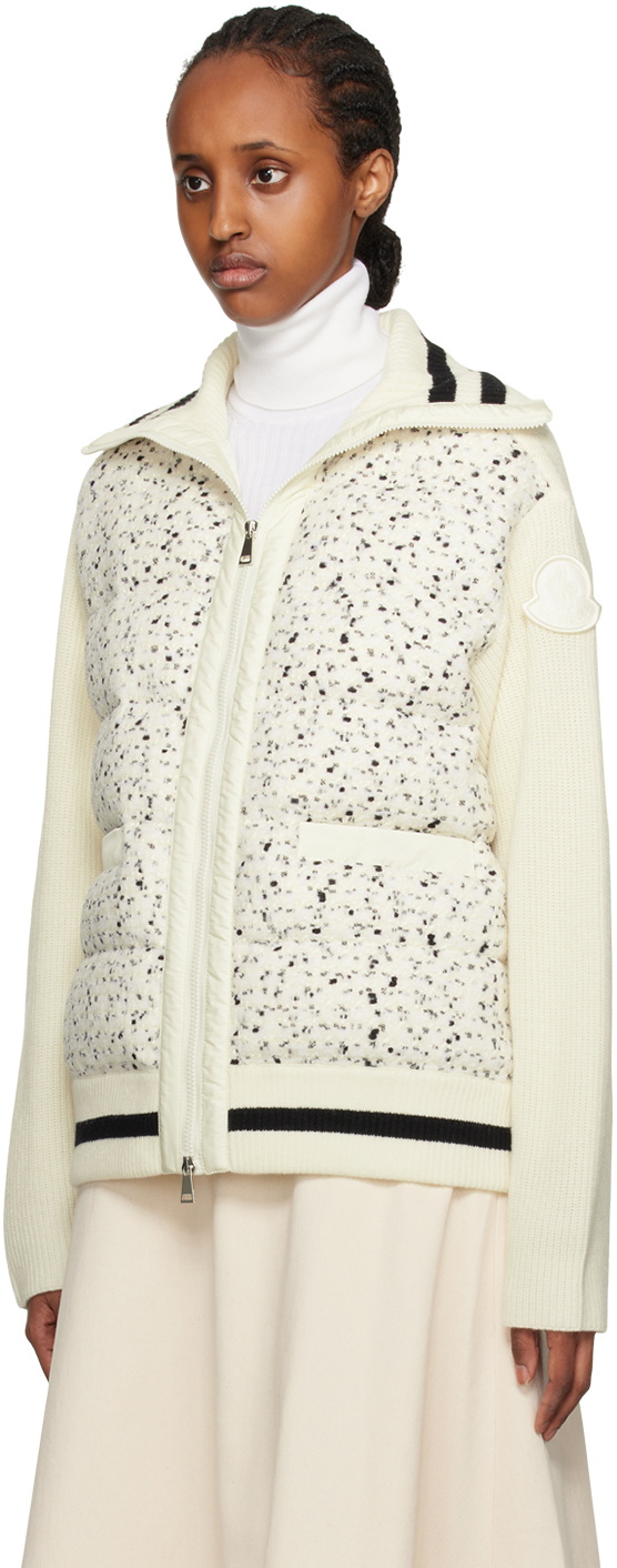 Moncler White Padded Jacket Moncler