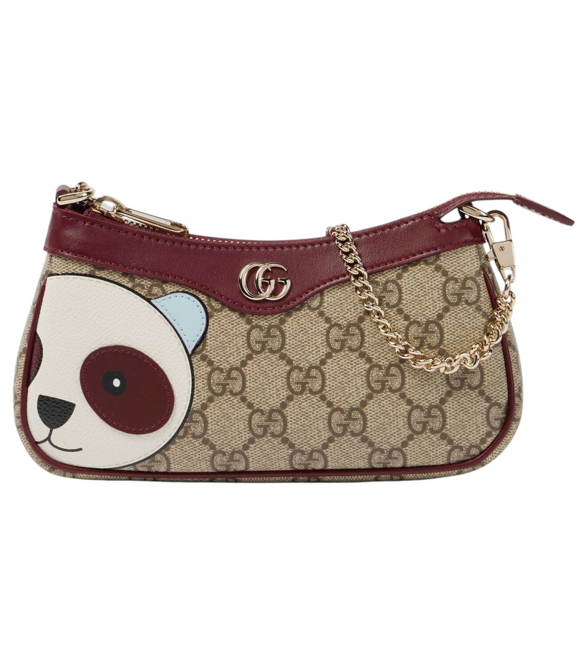 Gucci GG Mini panda-appliqué shoulder bag Gucci