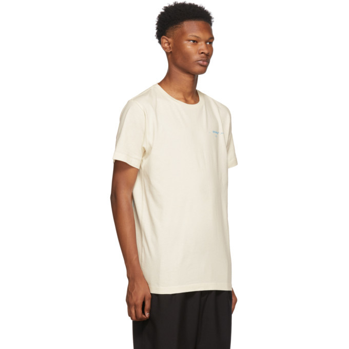 Off-White White Gradient T-Shirt Off-White