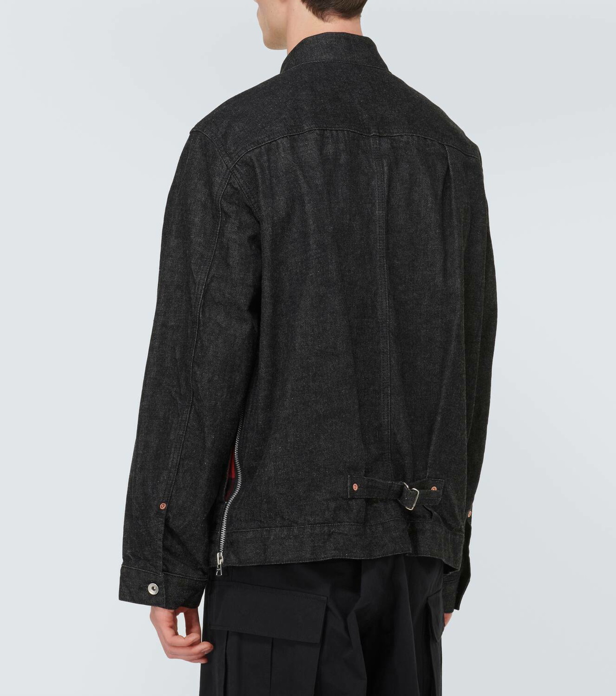 Sacai x BEYONDEXX denim blouson jacket Sacai