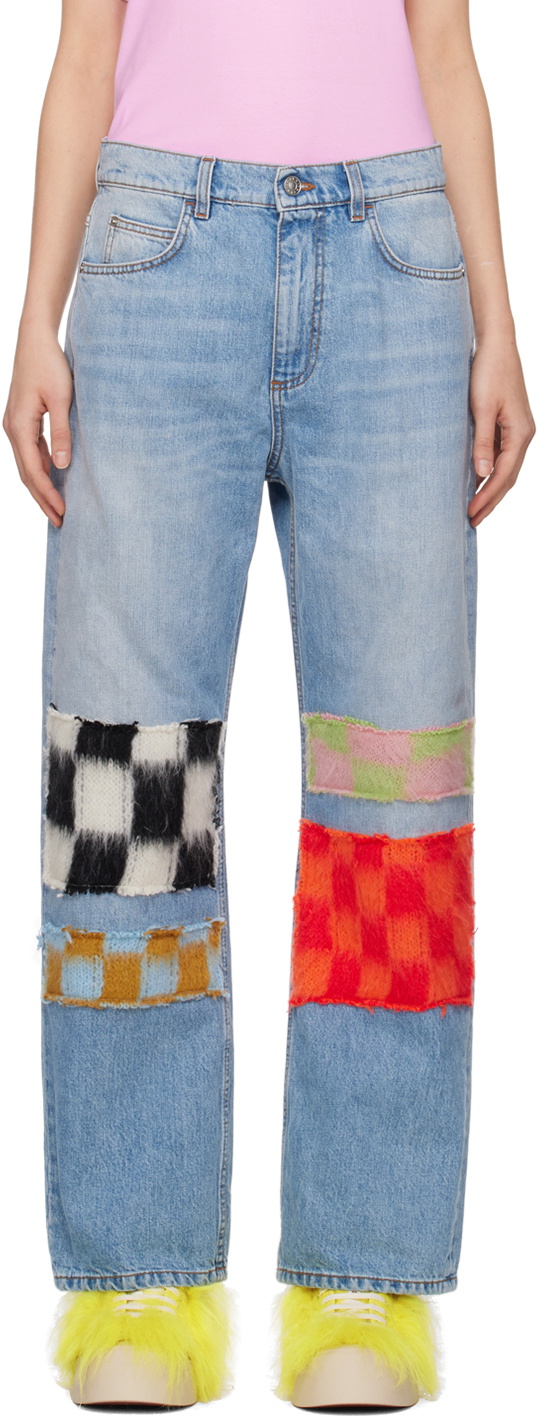 Marni SSENSE Exclusive Blue Jeans Marni