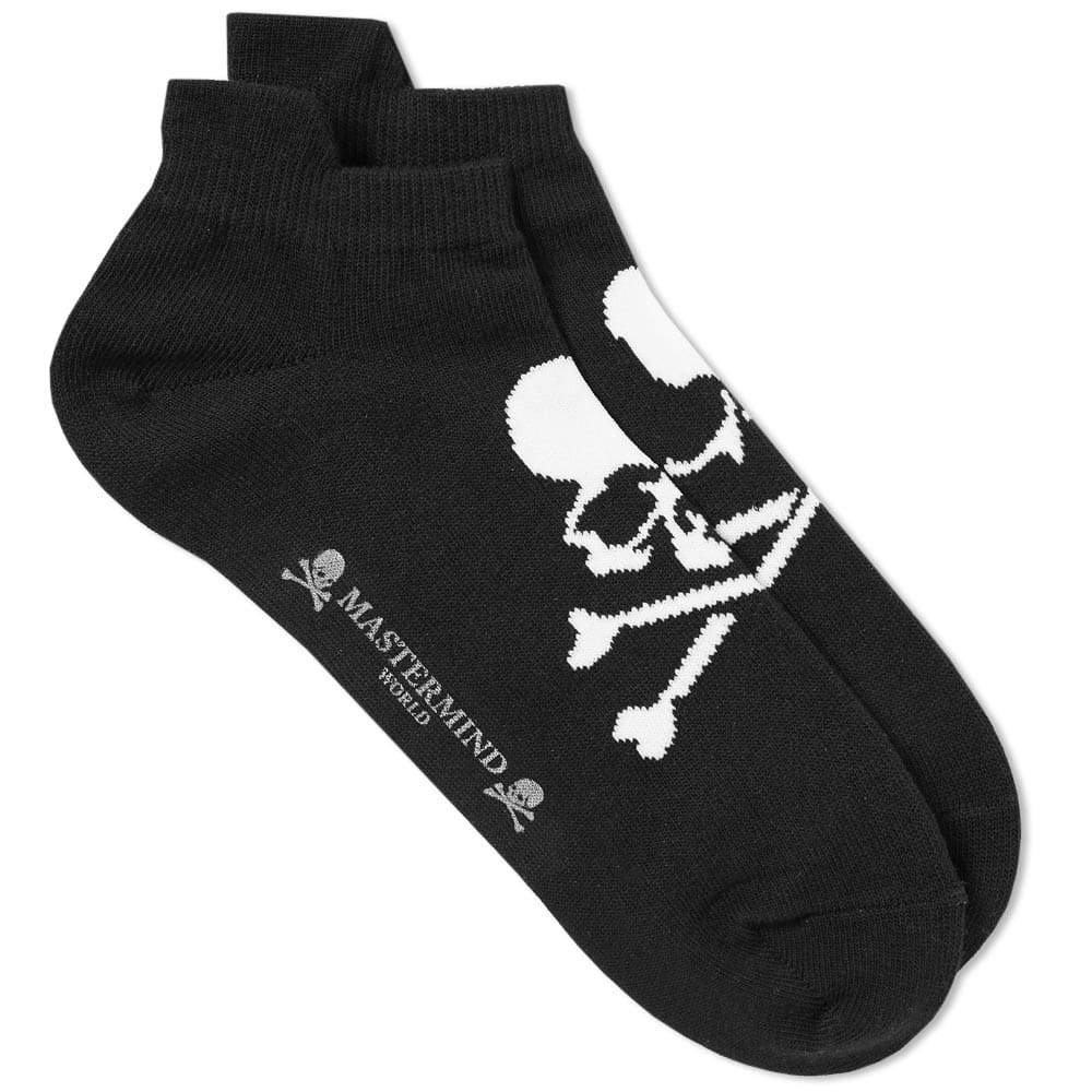 MASTERMIND WORLD Skull Sock Black MASTERMIND WORLD
