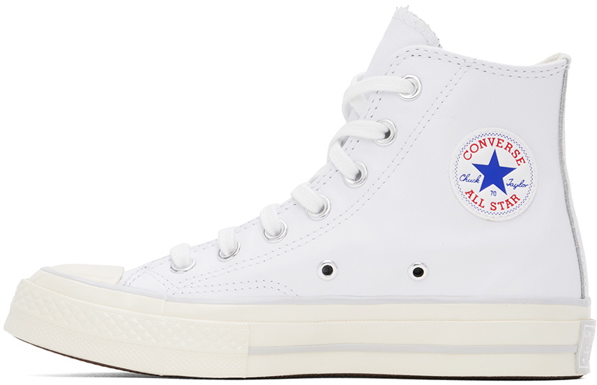 Converse White Chuck 70 Leather Sneakers Converse