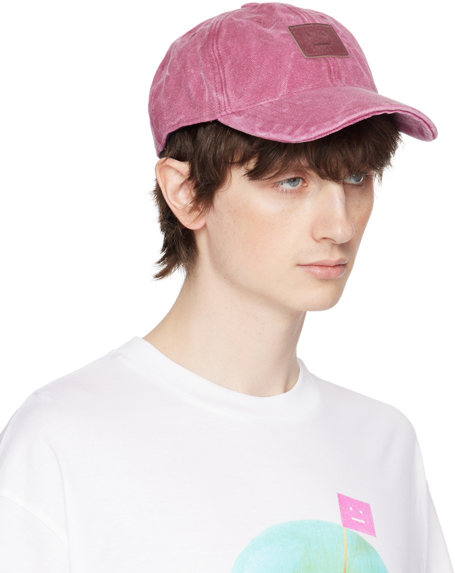 Acne Studios Pink Faded Cap Acne Studios