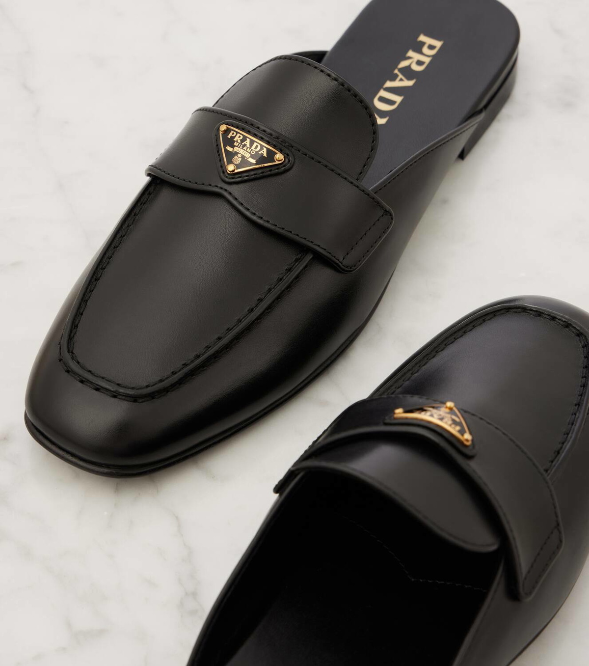 Prada Leather mules Prada